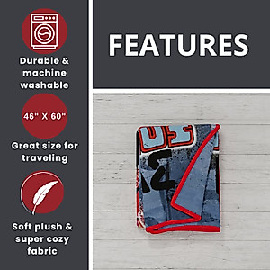 Franco Collectibles Transformers Rise of The Beasts Movie Bedding Super Soft Micro Raschel Throw, 46 in x 60 in, (Official Licensed Product)