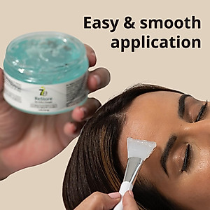 myolift 7E Wellness ReStore Conductive Gel with Bio-Active Complex - 4oz - Facial Skin Care Products with Green Tea Extract, Hyaluronic Acid, and Collagen Peptides - Anti Aging and Skin Tightening