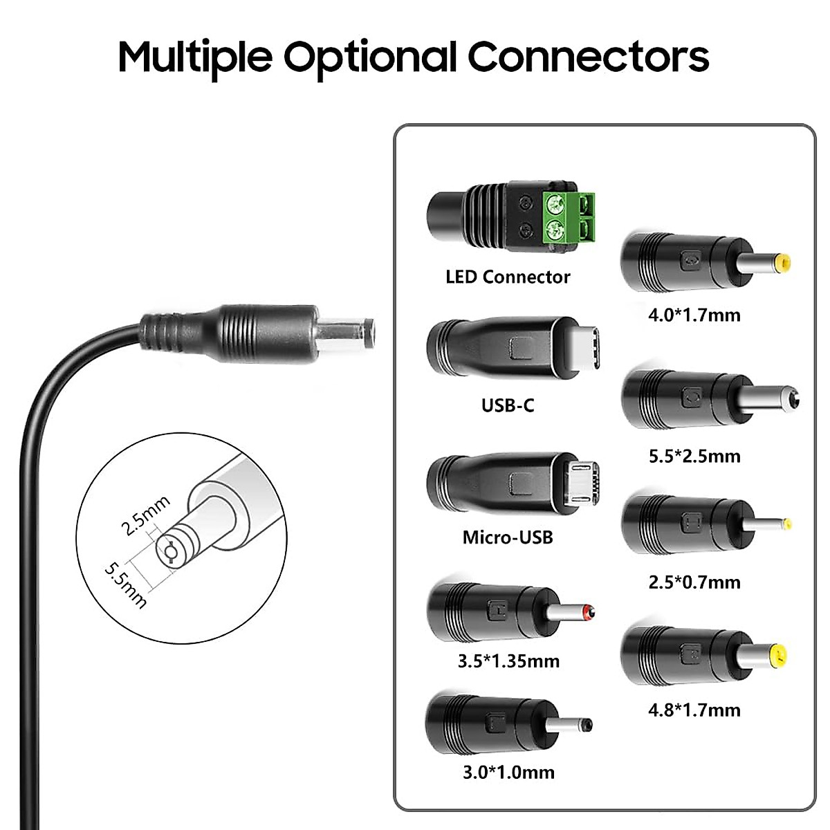 KFD 5V AC Adapter for Nextbook Ares 11 11A Flexx 10 9,Fusion 5 T90B T60 T50,Sony SRS-XB33 SRS-XB43 SRS-XG300 SRS-XE300 SRS-XB30 XB41 LG Bose JBL Speaker Pioneer DDJ-SX3 Mixer Noco GB40 GB50 Power Cord