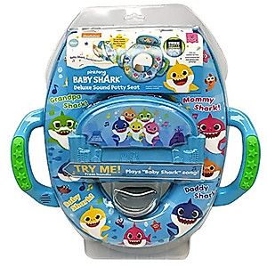 Pinkfong Baby Shark Deluxe Potty Seat with Sound & Built-in-Speakers