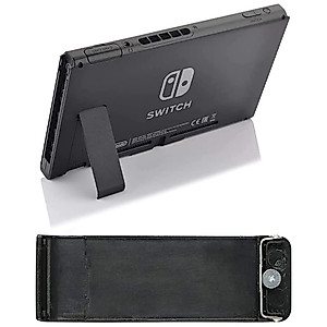 MMOBIEL Back Shell Bracket Kickstand Back Housing Bracket compatible with Switch Console Holder Stand Shell Black