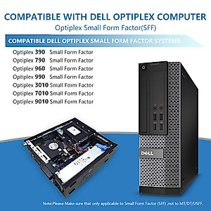 POINWER H240AS-01 H240AS-00 L240AS-00 2TXYM 3WN11 240W Optiplex 7010 SFF Power Supply for Dell Optiplex 390 790 960 990 3010 9010 Small Form Factor Systems CCCVC 3RK5T ac240as-00 D240ES-00