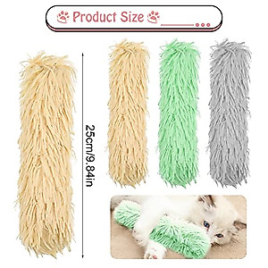 BOWINR 3 Pack Cat Toys Cat Pillows, Catnip Toys for Cats, Soft Durable Crinkle Sound Catnip Toys for Indoor Cats, Promotes Kitten Exercise