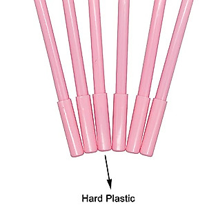 Maydahui 28PCS Crown Flamingo Shaped Rollerball Pen Black Gel Ink Pens Cute Animal Design for Office School Home