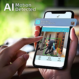 4Pack Security Cameras Wireless Outdoor, 2K Battery Powered Spotlight Siren Alarm WiFi Surveillance Camera for Home Security, AI Motion Detection, Color Night Vision,2-Way Audio, Waterproof, Cloud/SD