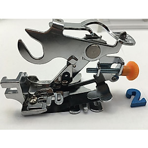 HONEYSEW Ruffler Foot for Singer Brother Juki Low Shank Sewing Machine (2 Style)