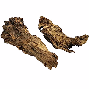 kathson Large Natural Aquarium Driftwood Reptiles Branches Terrarium Ornament Sinkable Wood Decor Trunk Fish Tank Log Habitat Decoration (12"-17")