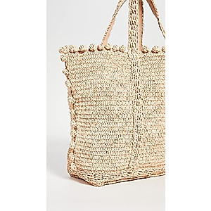 Vanessa Bruno Women's Large Cabas Bag, Naturel, Tan, One Size