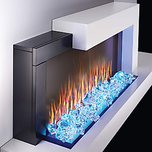 Napoleon Stylus 60 inch Wall Mount Electric Fireplace - White, NEFP32-5019W