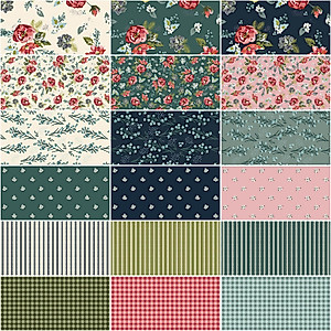 Jen Allyson Bellissimo Rolie Polie 40 2.5-inch Strips Jelly Roll Riley Blake Designs RP-13830-40