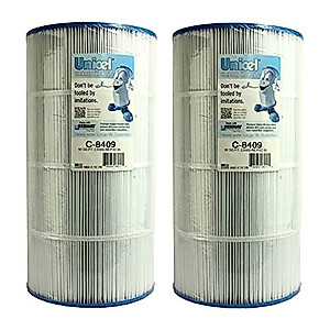 Unicel C8409 Swimming Pool and Spa Replacement Filter Cartridge for Hayward CX900 RE, Sta Rite 25230 0095S, Waterway 817 0100N, Pleatco PA90, Filbur FC1292, and Unicel C8409 (2 Pack)