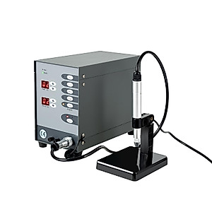 Automatic CNC Spot Welder Arc Welding Machine Professional Spot Welding Machine Pulse Argon Arc Welder Kit for DIY Jewelry Repair Gold and Hardware Workpiece Welding, 110V / 60HZ