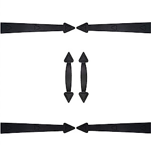 Garage Door Accents Magnetic Handle Hinges Kit Faux Garage Hardware Kit Creative Magnets Garage Door Hardware Decoration