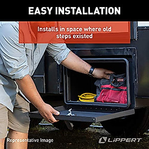 Lippert Components - 664640 SolidStep Storage Box