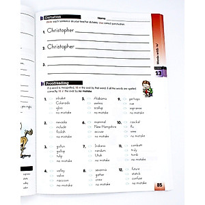 5th Grade Spelling Student Workbook Level E by A Reason For - Fifth Graders Practice Workbooks for Words, Vocabulary & Comprehension Skills - Kids Help Books for Homeschool, Classroom, & Home
