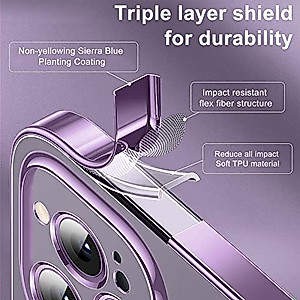 Crystal Bumper Case for iPhone 14 Pro Max Phone Case Clear Slim Silicone Transparent Cute Diamond Flowers 14 Pro Max Case Shockproof Apple Protective Cover para iPhone 14 Pro Max Cases for Women