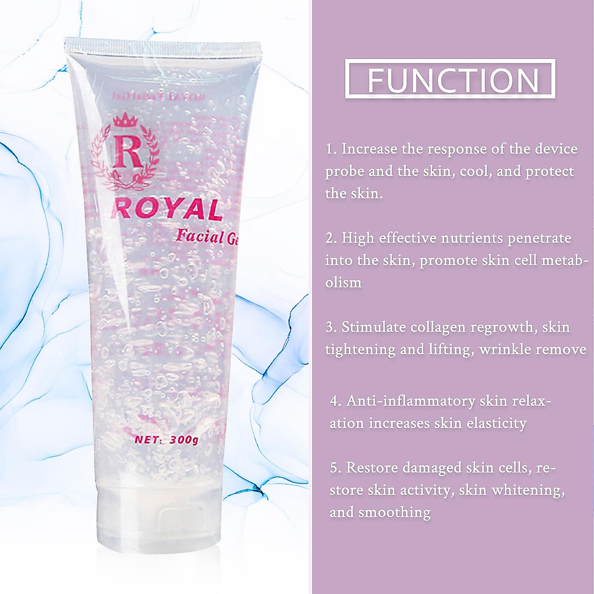 HomeHere Gel for Use with HomeHere Frequency Facial Machine (Pack of 1)