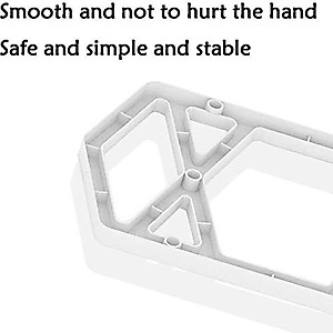 JAHH Black Shoe Rack, Simple Assembly Plastic Removable Shoe Cabinet, Home Door Storage Shoe Rack