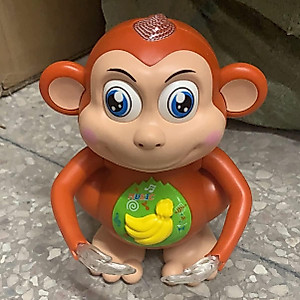 Toyvian Monkey Musical Toy Educational Toy Musical Baby Toys Dancing Monkey Toy Dancing Animal Musical