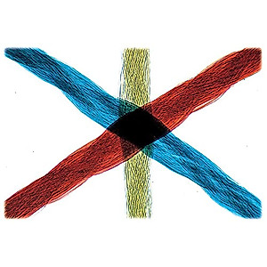Colored Threads Slide, w.m.
