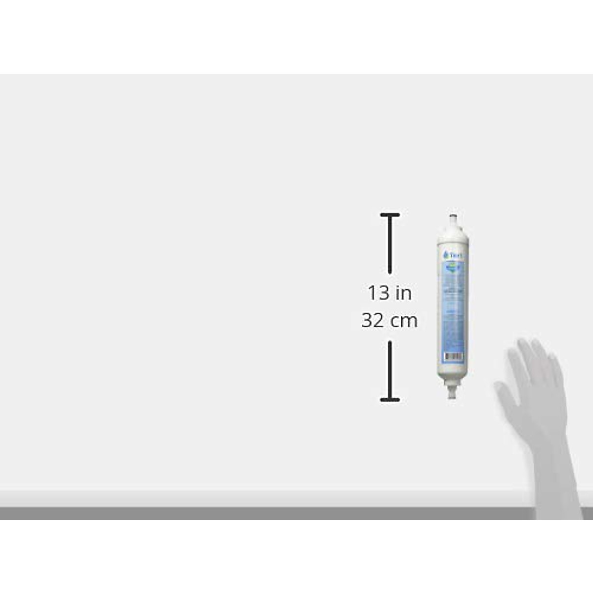 Tier1 Inline Water Filter NSF Standard Certified Replacement for GE GXRTQR Filter System - Activated Carbon Media to Reduce Contaminants including Chlorine Taste and Odor