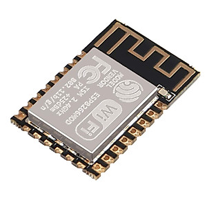 Dorhea 4Pcs ESP8266 ESP-12F WiFi Serial Module Microcontroller 802.11N Development Board Wireless Transceiver Remote Port Network Module for NodeMCU MicroPython