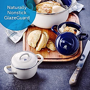 BK Carbon Steel Mini Dutch Oven, 2-Cup, Cream (CC003132-001)