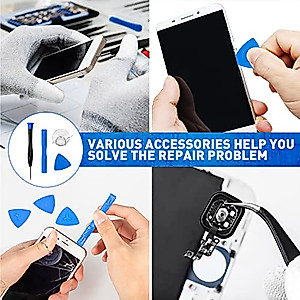 Small Screwdriver Set, VMAN 33Pcs Magnetic Precision Screwdriver with Flathead Phillips Screwdrivers Pentalobe Torx Star Screwdrivers Tweezers for Repairing Smartphone Laptop Eyeglass Watch