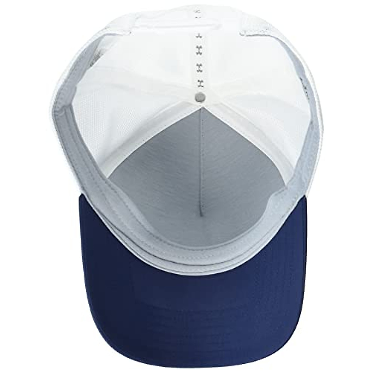 Under Armour Men's Freedom Trucker Hat , (409) Academy / White / White, One Size Fits All
