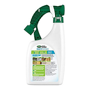 Scotts Outdoor Cleaner Multi Purpose Formula: Ready-to-Spray, Bleach-Free, Use on Decks, Siding, Stone and Patio Furniture, 32 oz.