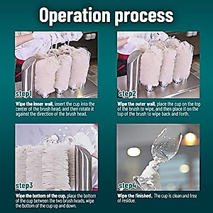 WantJoin Electric Commercial Glass Polisher & Electric Commercial Glass Washer