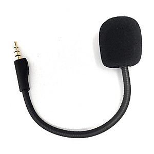 TNE Replacement Game Mic for Steelseries Arctis 1 Headphones Detachable Microphone Boom for Steelseries Arctis 1 PS4 Pro PS5 Xbox One X Computer PC Gaming Headsets 3.5mm Jack Noise Cancelling