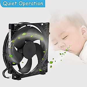 Xbox One X Fan Replacement,Xbox 1s Fan, Fast Heat Dissipation Fan Cooler Powerful Wind Force for Xbox One Cooling Replacement Repair Parts S Console(for one x)