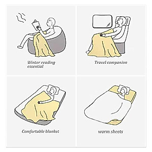 Sunflower Blanket Super Soft Flannel Throw Blanket Lightweight Fluffy Plush Fuzzy Cozy Soft Sofa Bed Blanket for Bedding Sofa and Travel 50"X60"