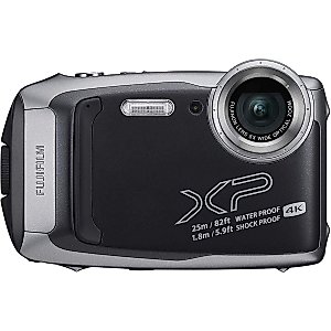 Fujifilm FinePix XP140 Waterproof Digital Camera Silver