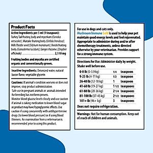 Pet Wellbeing More Mushrooms Kit for Dogs - Immune System Support and Antioxidant Protection - Vet-Formulated with Turkey Tail, Reishi, Maitake, Astragalus