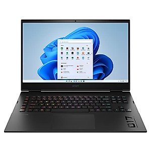 Omen 17 inch, RTX 4090 175W, QHD 240Hz, 16 Core i7-13700HX (>i9-12900HK) Gaming Laptop (64GB DDR5 RAM, 2TB NVMe SSD, Intel Wi-Fi 6E, Thunderbolt 3 40MB/s Type-C Best 2023 Gamer Computer Made_by_HP)
