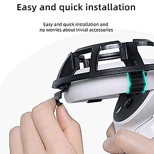 2pcs VR Grip Accessories Anti-Shock Touch Controller Frame Protective Guard Anti Break Shell Protective Cover Cage for Oculus Quest 2