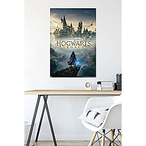 Trends International Harry Potter: Hogwarts Legacy - Key Art Wall Poster, 22.37" x 34.00", Unframed Version