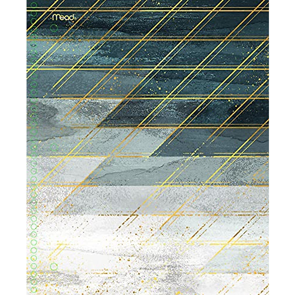 Mead Spiral Notebooks, 1 Subject, College Ruled Paper, 80 Sheets, Modern Chic, 3 Pack (38196)