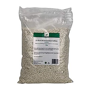 21-0-0-24 Ammonium Sulfate Fertilizer 15 Pounds by Garden Naturals