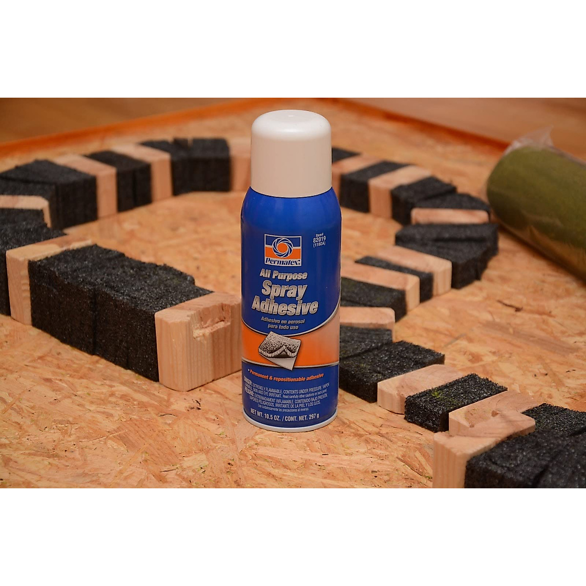 Permatex 82019 All Purpose Spray Adhesive, 10.5 oz. net Aerosol Can