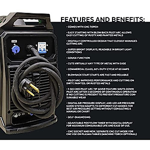 2021 PowerPlasma 62i plasma cutter Inverter Type Cutting System 60amp with CNC Package