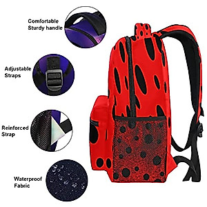 Toddler Backpack for Boys Girls Kids School Bag Cute Bookbag Ladybug Backpack
