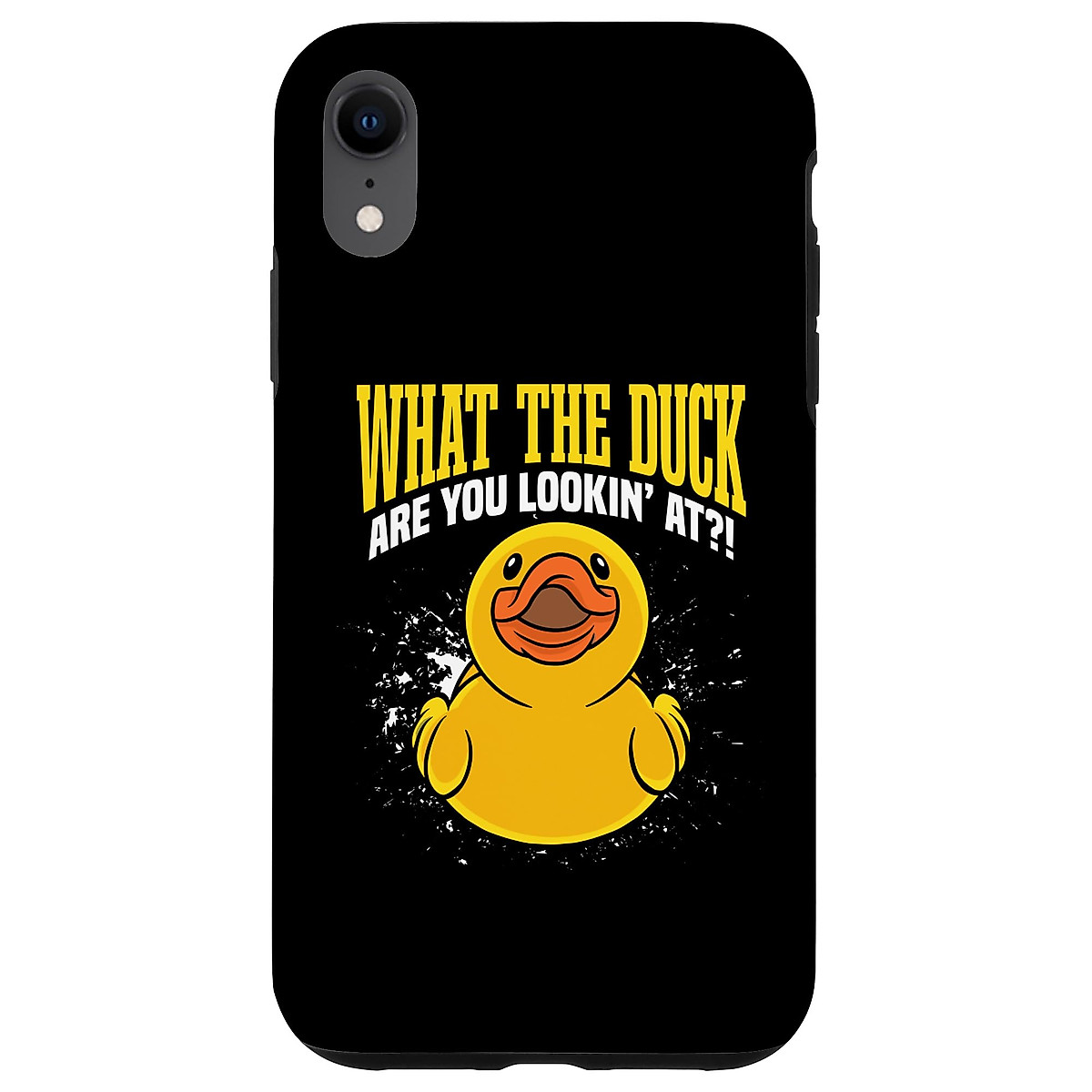 iPhone XR Rubber Duckie Rubber Duck Yellow Bath Toy Funny Case