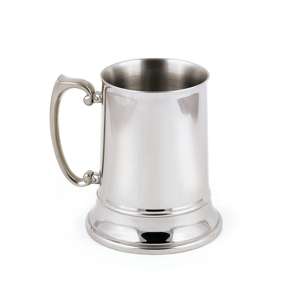 Set of 4 Stainless Steel Beer Mugs