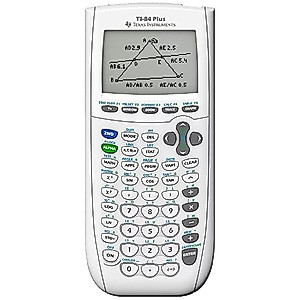 Texas Instruments Ti-84 Plus Graphing Calculator, White