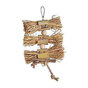 You & Me Birdie Bowties Preening Bird Toy, Small