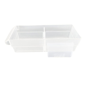 Pack of 64 Dividers for Small Drawers Plastic Storage Hardware Cabinet, Compatible with Akro-Mils 40716 (Small Drawer Size)