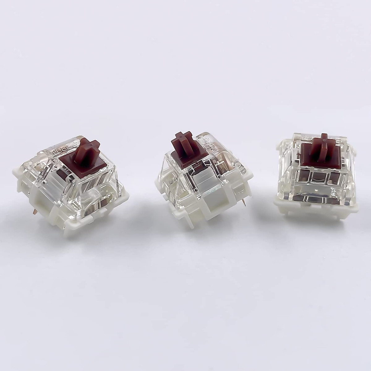 kutethy Gateron G Brown Pro 2.0 Switches Pre-lubed 3pin RGB SMD Tactile for Gaming Mechanical Keyboard DIY Hotswap Keyboard Switches (36Pcs, Pro Brown 2.0)